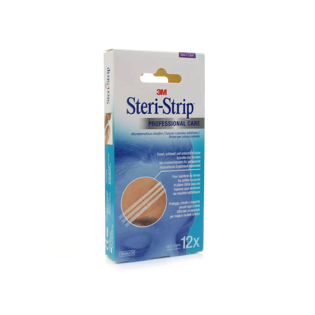 3M Steri Strips GP40 3mm x 75mm Pack of 60 | Wound Care and Dressing ...